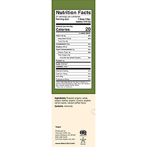 Teeccino Herbal Coffee Variety Pack - Mocha, French Roast, Maca Chocolaté - Ground Herbal Coffee That’s Prebiotic, Caffeine-Free & Acid Free, Medium Roast, 11 Ounce (Pack of 3)