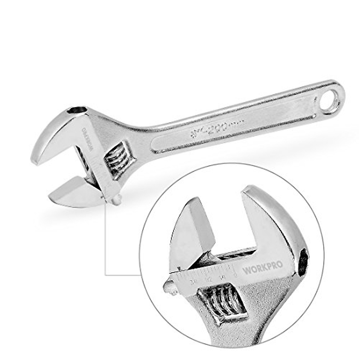 WORKPRO Pliers Set 4-piece Locking Plier Slip-joint Plier Groove Joint Pliers and Adjustable Wrench Home Maintenance Tool Kit