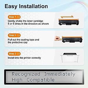 TESEN Compatible CF248A Toner Cartridge Replacement for HP CF248A Black Toner for use in HP Laserjet Pro M15w M15a M16w M16a MFP M29w M29a M28w M28a Printer (2 Packs, with New Chip)