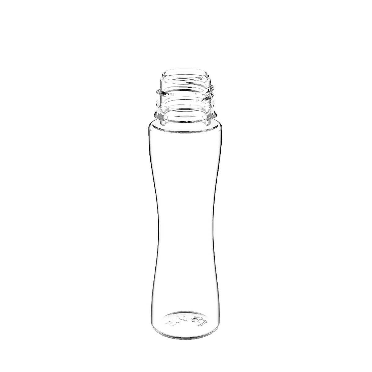 Chubby Gorilla 60ML Unicorn Bottle Clear Bottle/Natl Cap V3 (5 Pack), CGUB1-60MLV3-NATL
