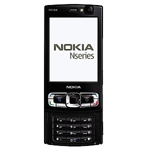 Nokia N95-4 8 GB Unlocked Phone with 5 MP Camera, 3G, Wi-Fi, GPS, and Media Player--U.S. Version with Warranty (Black)