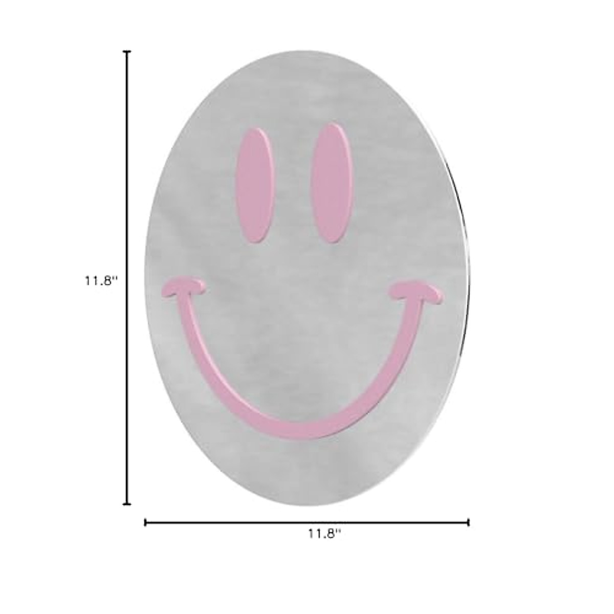 BQRIS Unbreakable Full Length Wall Mirror,The Door Mirror,2Pack 9.84''x9.84'',Acrylic Mirror Kids,Shatterproof Plexiglass Long Mirrors for Bedroom Closet,Children Non Glass Stick on Mirror