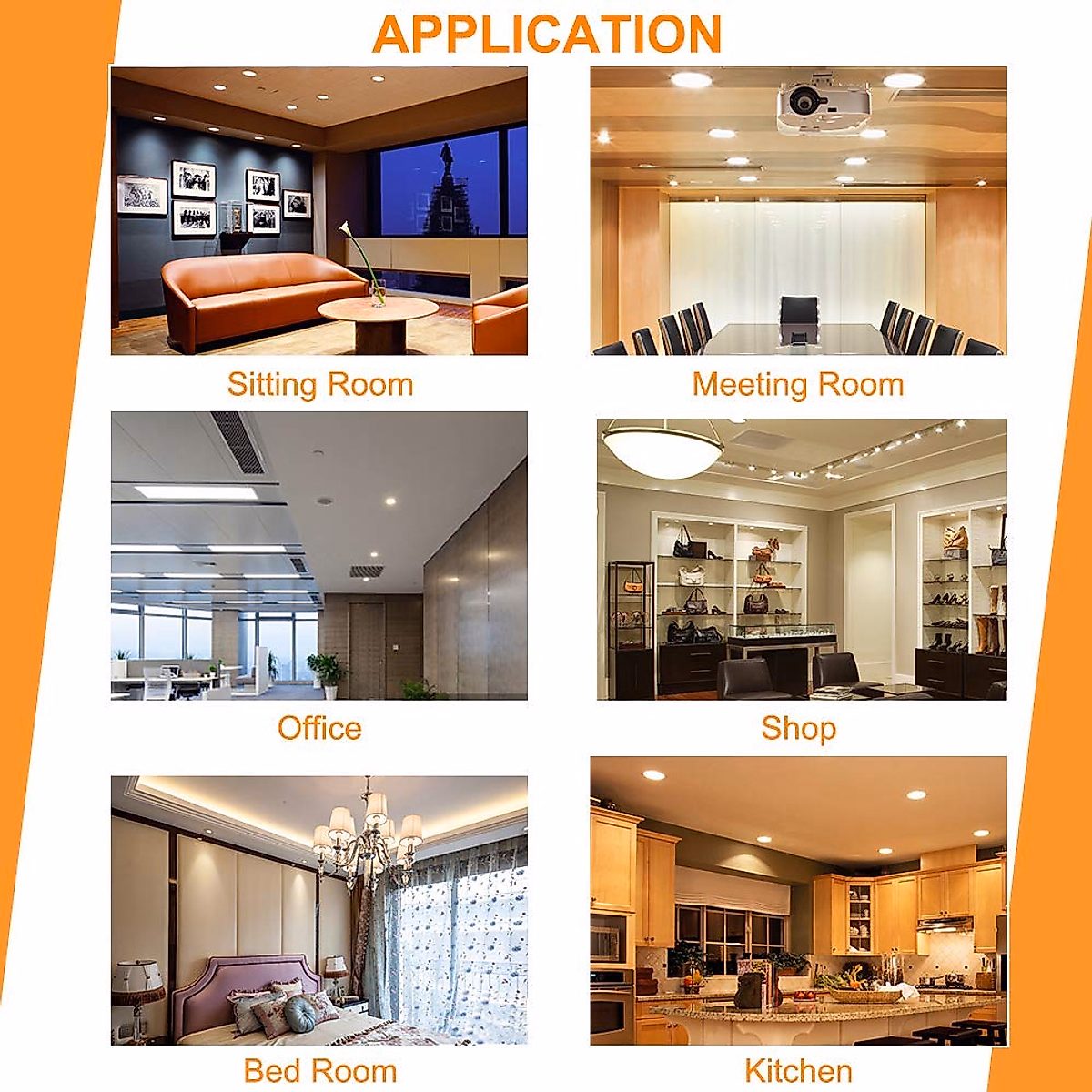 Boxlood MR16 LED Light Bulb Non Dimmable Comply with UL, 90% Energy Saving, 3000K Warm White, 40 Degree Beam Angle, AC/DC 12V, 5 Watts, 50W Halogen Bulb Equivalent, GU5.3 Bi-Pin Base, 6-Pack