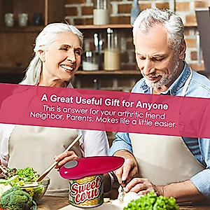 Electric Can Opener, Open Your Cans with A Simple Push of Button, Automatic Can Opener Without A Sharp Edge, Electric Can Openers For Kitchen Elderly Arthritis Patients, Handheld Can opener Electric