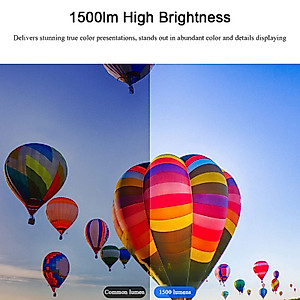 Home Theater, Mini Projector, Home Theater High Definition for Movie Home(U.S. Standard (110V-240V))