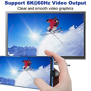 AreMe U Shape USB C Adapter (2 Pack), 180 Degree Angled Type C Male to Female Extender Support 40Gbps Data Transfer 100W Fast Charging for Switch, MacBook Pro/Air, Laptop, Tablet and Phones