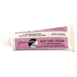 Genuine Black & White Color Correction Skine Tone Cream 1.5 oz.