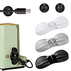 Cord Organizer for Appliances, Kitchen Appliances Cord Organizer Appliance Cord Organizer Stick on Mixer Blender Coffee-Maker Toaster Pressure-Cooker and Air-Fryer（3 Pack)