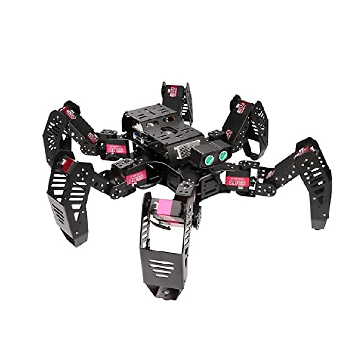 Smart Robot Bionic Robot Spider Robot Compatible with Programming Open Source Spider Robot Robot Toys (Color : Assembled Package F, Size : Robot)