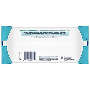Dove Baby Wipes Rich Moisture 30 Count (6 Pack)