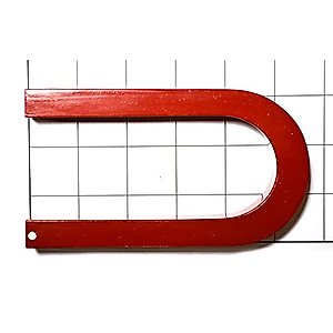 Eisco Labs Premium Horseshoe, U Magnet, Super Strong Steel, 5 1/2" x 3 1/8"