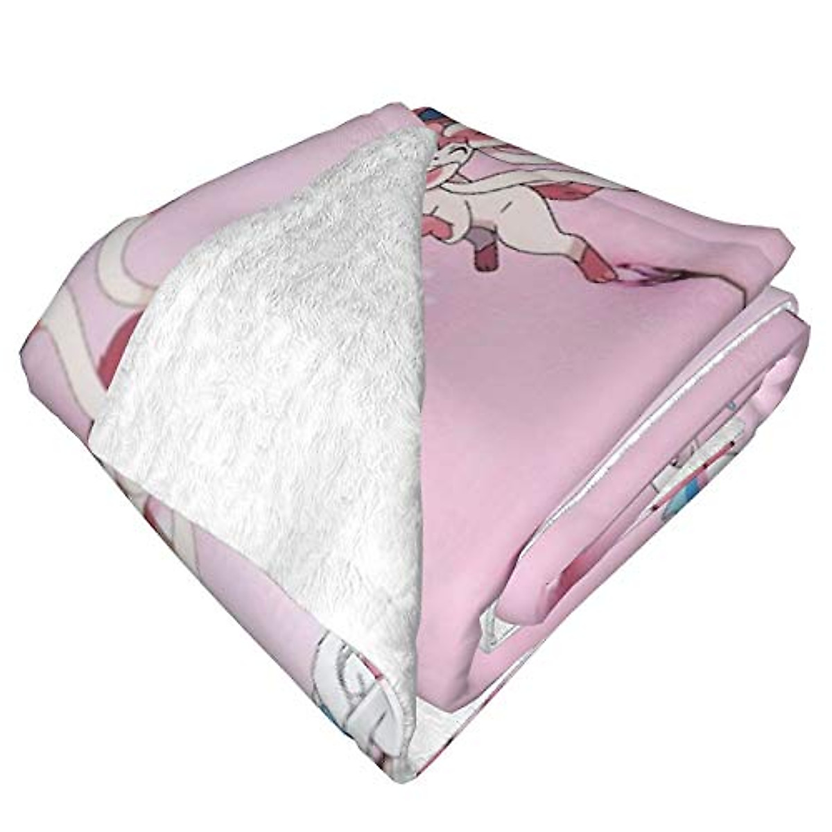 HAGPOVA E-Evee Family Blanket Throw Blanket Super Soft and Comfortable Fluffy Fuzzy Luxury Warm Plush Microfiber Bedroom Sofa Bed Blanket Women Men for All Season Use Easy to Care-50 x40