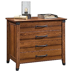 Sauder Carson Forge Lateral File, Washington Cherry finish