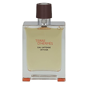 Hermes Terre D'Herm Eau Intense Vetiver Eau De Parfum for Men, 3.3 Ounce