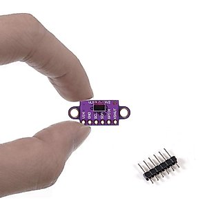 ALAMSCN VL53L0X Time-of-Flight (ToF) Laser Ranging Sensor Breakout VL53L0XV2 Laser Flight Distance Measurement Module I2C IIC for Arduino(Pack of 4)