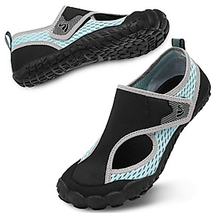 Spesoul Womens Water Shoes Barefoot Swim Beach Aqua Shoes Quick Dry for Pool Hiking Training Outdoor Water Sports 8 Women/6.5 Men