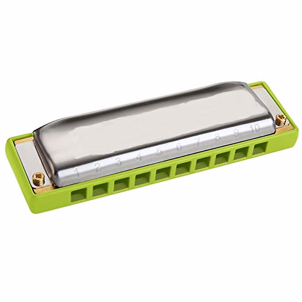 WAAZVXS Harmonica 10 Holes 20 Reeds Diatonic Harmonica Mouth Organ Instrumento Key C Musical Instruments Blues Harp (Color : Rocket AMP Key D)