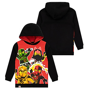 Lego Ninjago Boys' Lego Ninjago Hoodie Size 8 Multicolored