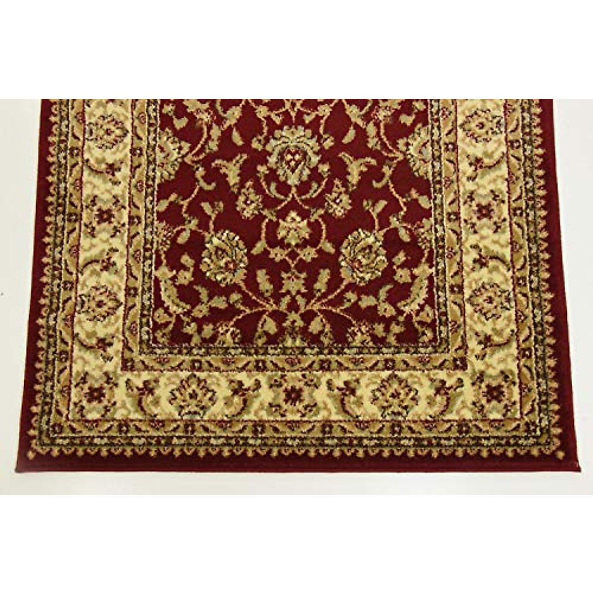 Unique Loom Voyage Collection Traditional Oriental Classic Intricate Design Area Rug (3' 3 x 5' 3 Rectangular, Red/Gold)