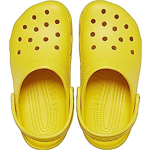 Crocs Classic Clogs, Sunflower, 6 US Unisex Big Kid