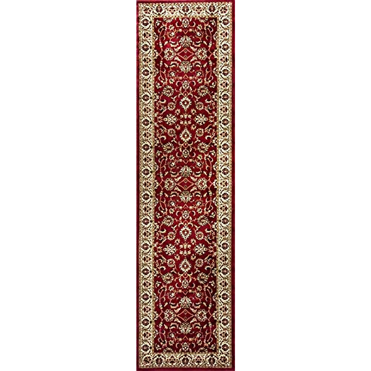 Well Woven Barclay Sarouk Red Traditional Area Rug 2'3" X 7'3" Runner
