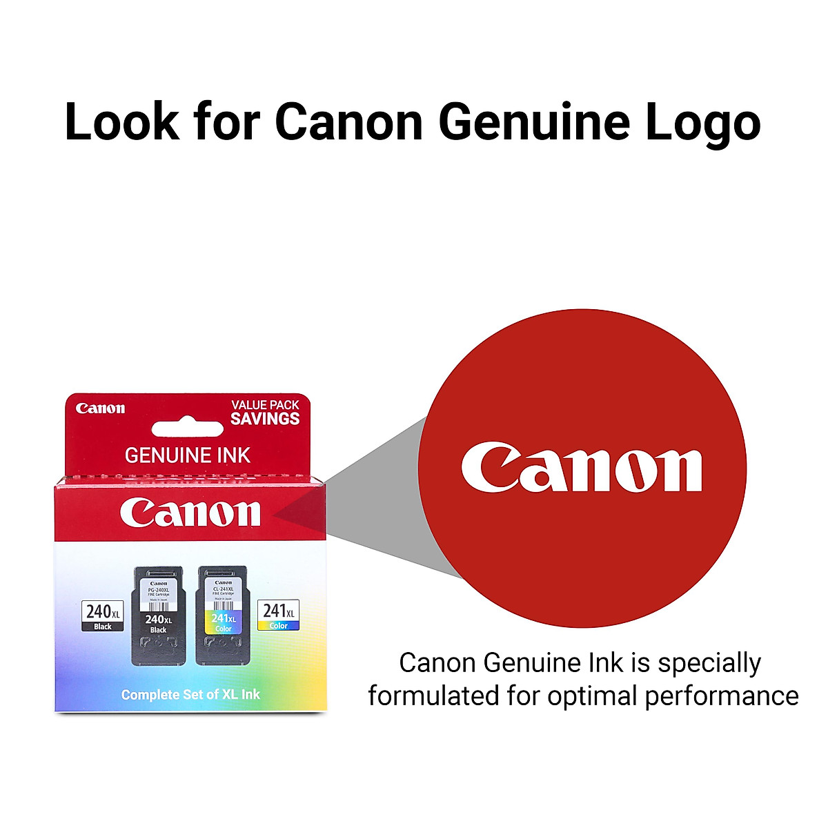 Canon PG-240 XL / CL-241 XL Amazon Pack