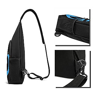 Hanson Band Crossbody Bags Sling Backpack for Man & Women Chest bag Multifunction Hiking Pack Small Shoulder Backpack,Camping,Sports Shoulder Bag,Small Travel Daypack