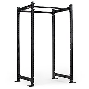 Titan Fitness T-3 Series Black Short Power Rack, 36in Depth, 1,100 LB Capacity Cage for Weightlifting and Strength Training