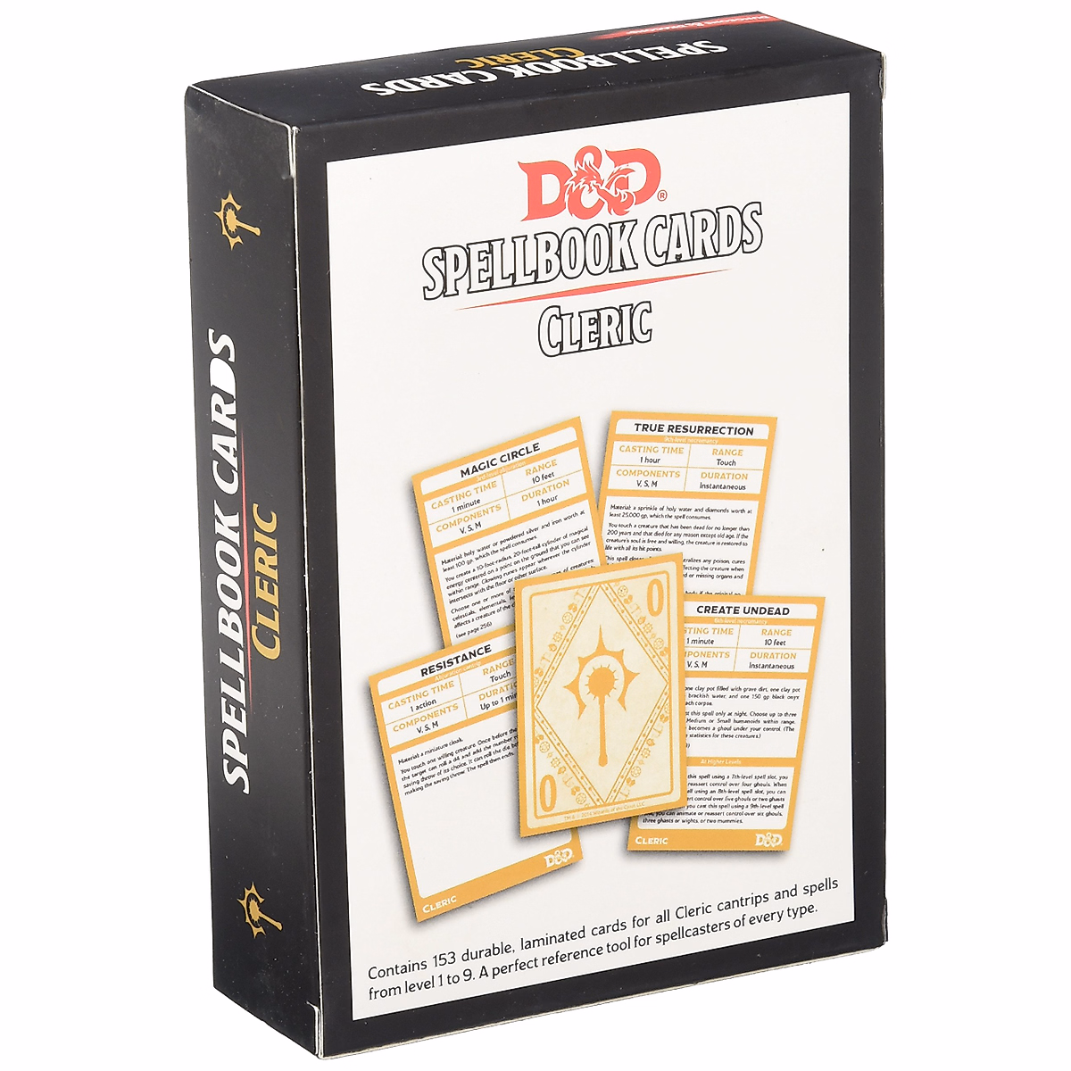 Dungeons & Dragons: Spell Book Cards: Cleric Deck Card Game (8 Players)