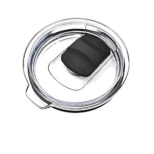 30/32 oz Tumbler Lid Replacement for Yeti Rambler, 14/35 oz Mug, BPA Free with 2 Magnetic Slider (2 Pack)