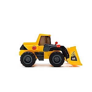 CAT Construction Toys, CAT Construction 11.5" Power Haulers 2.0 Wheel Loader, Lights and Sounds, Ages 3 and up