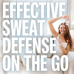 Carpe Underarm Antiperspirant and Deodorant, Pack of 3-WITH 3 FREE ON-THE-GO WIPES!