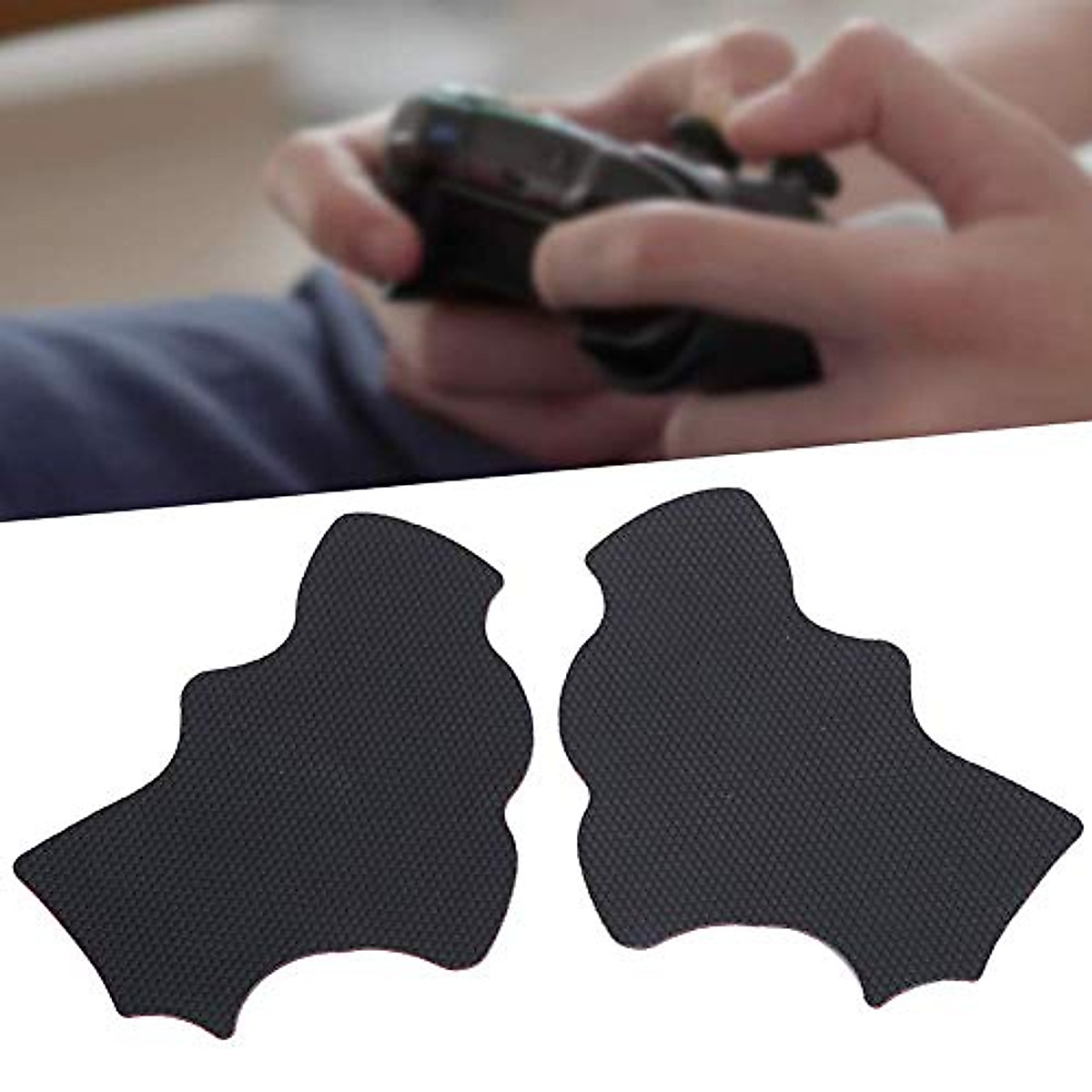 XinPengtai Handle Stickers, 1 Pair Gamepad Handle Grip Antiâ€‘Skid Stickers Game Controller Protective Sticker for ( Football Pattern )