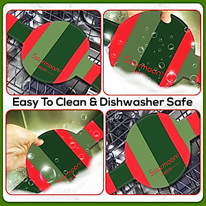 Silicone Bread Sling Dutch Oven Liner - Extra Thick Non-Stick Reusable Silicone Sourdough Bread Baking Mat with Long Handles, Sourdough Bread Baking Supplies for Easy Dough Transfer (Salmon Pink)