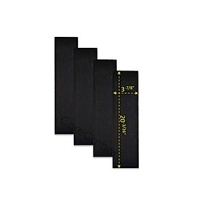 CoreCarbon 4-Pack Pre-Filter Designed to Fit Honeywell Quiet Clean Air Purifier - Models HFD070, HFD120, HFD-120, HFD-120-Q, HFD123, HFD-123-HD, HD123, HFD140, HFD140BWM, HFD230, HFD230B, & MORE