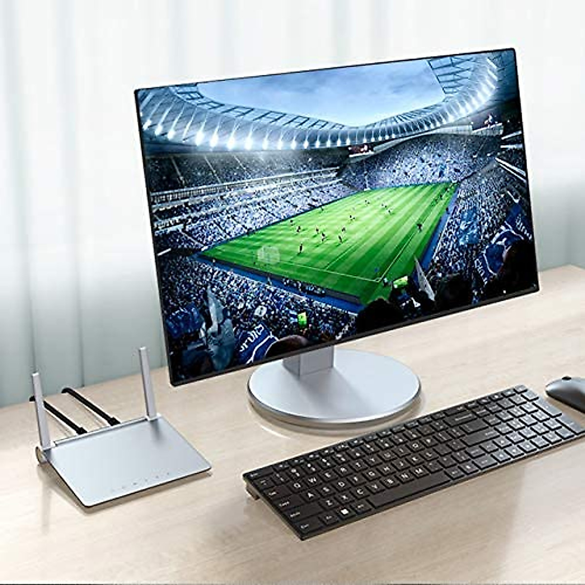 Deegotech CAT8 Cable 2Pack (30ft, Black, 1)