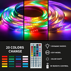 SUNCOO 30In 2 Step LED Liquor Bottle Display Shelf Illuminated Bottle Shelf Color Changing with LED Color Remote Control L30xW8-1/2xH6-1/2''