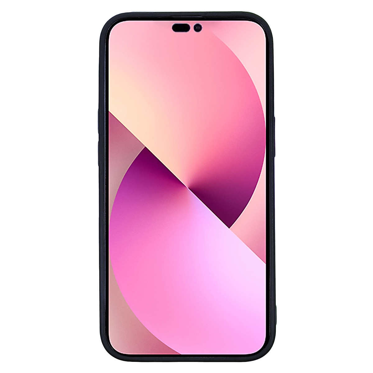 DMaos for iPhone 15 Pro Case for Women, Crocodile Synthetic Patent Leather Cover, Classic Fashion for iPhone15 Pro 2023 6.1 Inch - Black