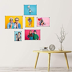 Pajean 720 Pieces Photo Corners Self Adhesive Black Photo Corners for Scrapbooking and Stamping Supplies DIY Scrapbook Stickers Album Diary Personal Journal Diary Organizer (Black)