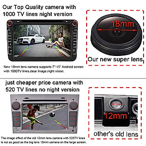HDMEU Vehicle Car Rear View Backup Camera, Reversing Camera for Caddy;Passat B5 3B Limuzyna;Passat B6 3C Estate; Variant 2.0 TDI;Transporter T5 Touareg Caravell Multivan; Jetta;Sagitar;Golf Plus.