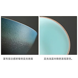 Chinese Kungfu Tea Set Handmade Tea Cup Traditional Chinese Tea Cup Traditional Chinese Tea Cup Porcelain Teacup Small teacups Bulk (c 60ml)