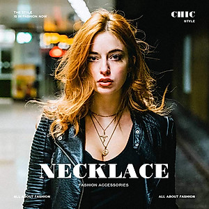 CLOACE Chunky Choker Necklace Gold Cuban Link Chain Thick Necklaces Punk Jewelry for Women(Gold cuban chain)