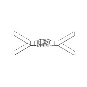 Clear/MultiUse Baby Toddler Child Children Safety Latches Self Adhesive for Lazy Susan Refrigerator Frides/Freezers Special needs Adults and Children. 1 Count per package.