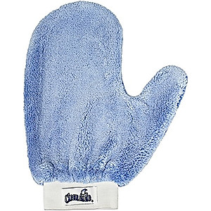 CleanAide Microfiber Terry Weave Mitt with Thumb and Elastic Wrist Cuffs, Pack of 5