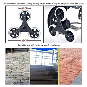 Generic Hand Trucks Platform Trucks Service Carts Shopping Cart Luggage Cart, Maximum Load 80Kg/176lb