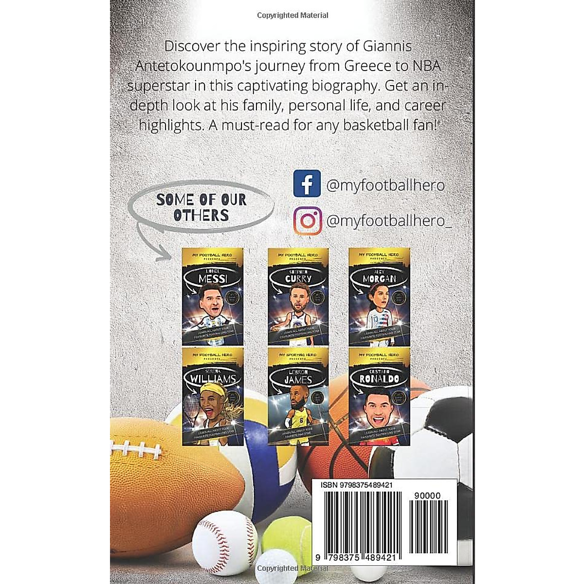 My Sporting Hero: Giannis Antetokounmpo: Learn all about your favorite NBA star