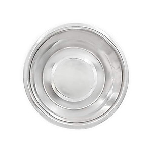 Fuzzy Puppy Pet Products Standard Feeding Bowl for Every Pet Size, Fits into Raised Feeders, Metallic Silver, Stainless Steel, 1 Quart (STFD-1Q)