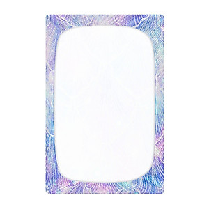 Kigai Mermaid Galaxy Crib Sheets for Boys or Girls,Soft and Breathable Crib Sheets 28x52 Inch