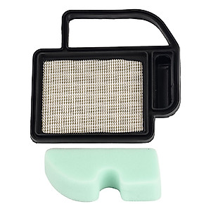 HIFROM Fuel Filter Air Filter with Pre Filter Compatible with Kohler SV470-610 15-21 Replace 25 050 22-S 2008302 2008302-S 2008306 2008306-S 2008303 2008303-S 2008304-S