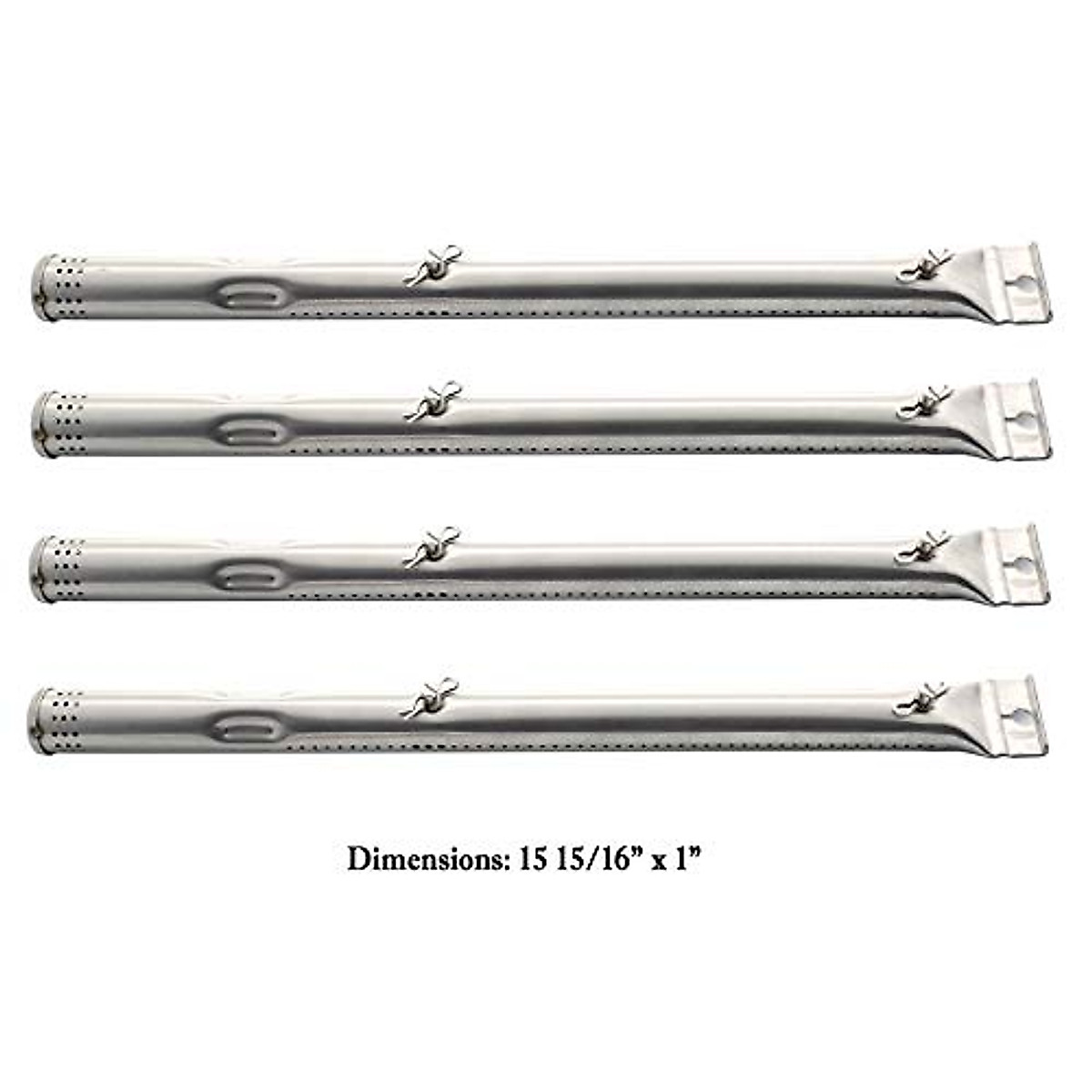 Sunshineey Gas Grill Replacement Parts Kit Stainless Steel Burner, Heat Plate, Carry Over Tube for Charbroil 463241113, 463449914 Model(Repair Kit)